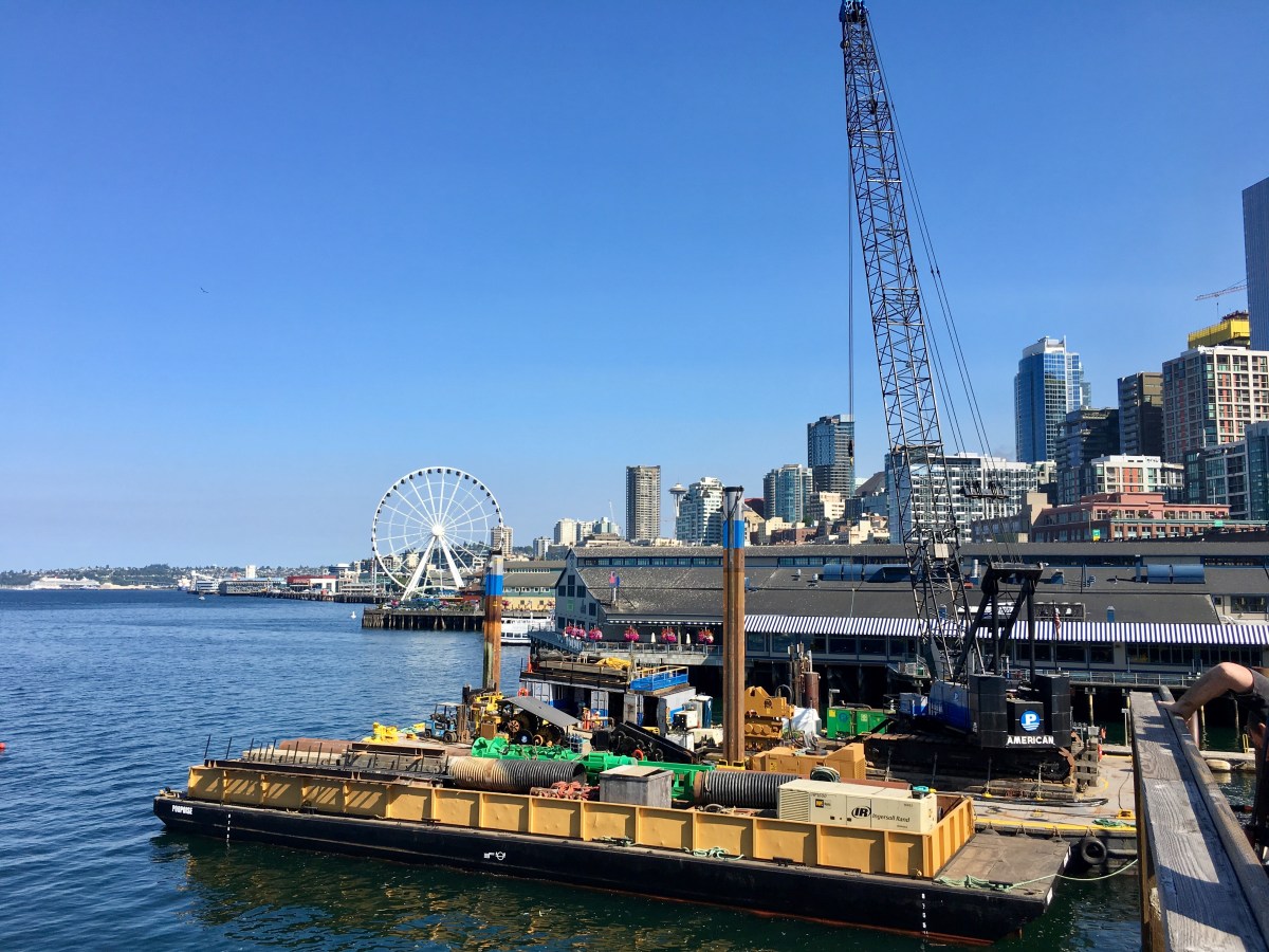 Construction begins on temporary Water Taxi location, marking start of ...
